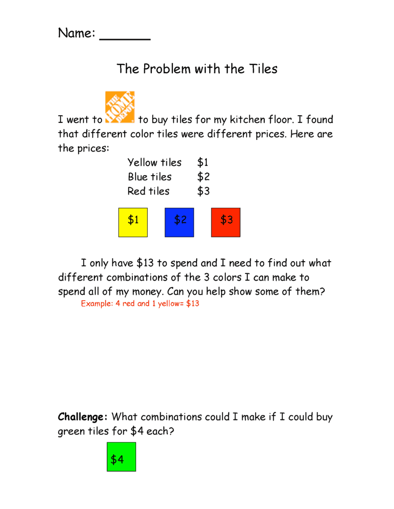 Color Tiles Math Exemplar – Mr. R.'s World of Math
